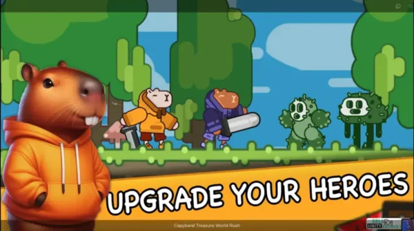 New Capybara! Treasure World Rush – SellUnitySourceCode.com - SellUnitySourceCode
