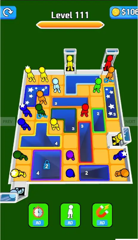 Drop People 3D Hole Puzzle Game Unity Source Code - SellUnitySourceCode