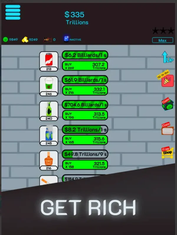 Adventure Capitalist | Addict Idle Clicker - SellUnitySourceCode