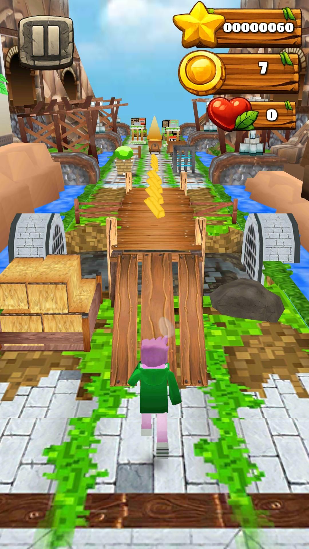 Endless Jungle Run 3D Mobile Game Unity - SellUnitySourceCode